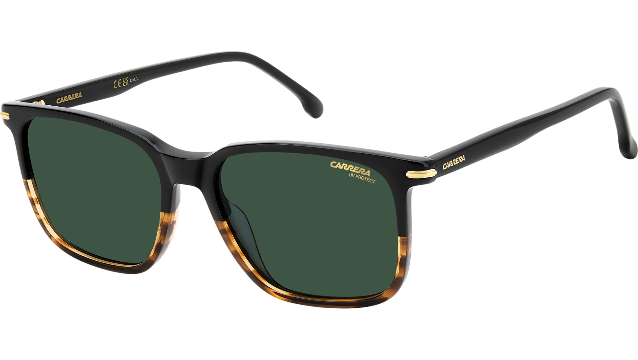 Carrera CARRERA 367/S 37N QT Sunglasses Black Horn - eye-oo.com