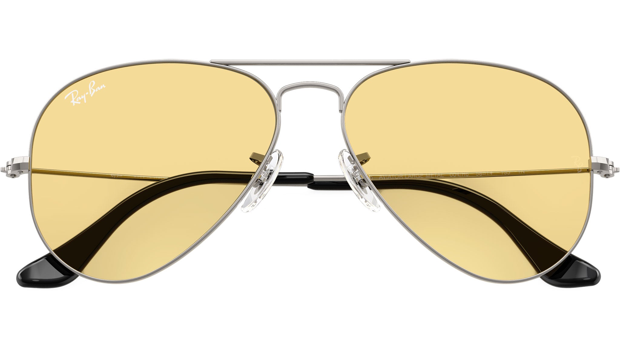 Aviator RB3025 Ray-Ban Sunglasses 004/R6 Gunmetal - eye-oo.com