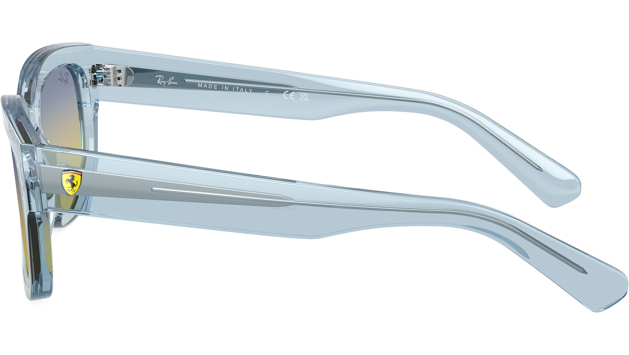 Ray-Ban RB2228M Sunglasses F708EI Transparent Light Blue - eye-oo.com