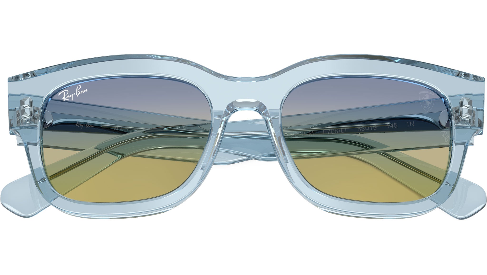 Ray-Ban RB2228M Sunglasses F708EI Transparent Light Blue - eye-oo.com